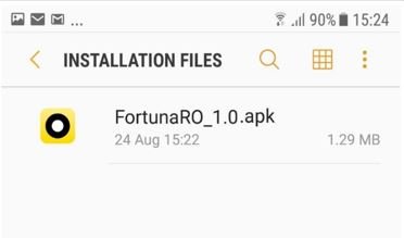 O să primești o informare legată de faptul că instalarea este blocată ...
